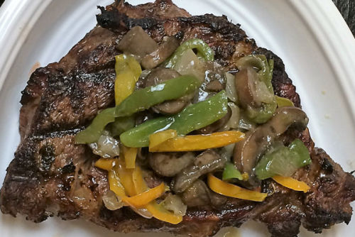 Cajun Marinated Rib Eye Steaks - A Sprinkling of Cayenne