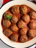 Creole Meatballs in Tomato Sauce - A Sprinkling of Cayenne