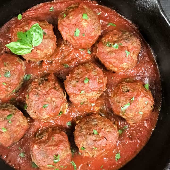 Paleo Creole Meatballs in Tomato Sauce - A Sprinkling of Cayenne