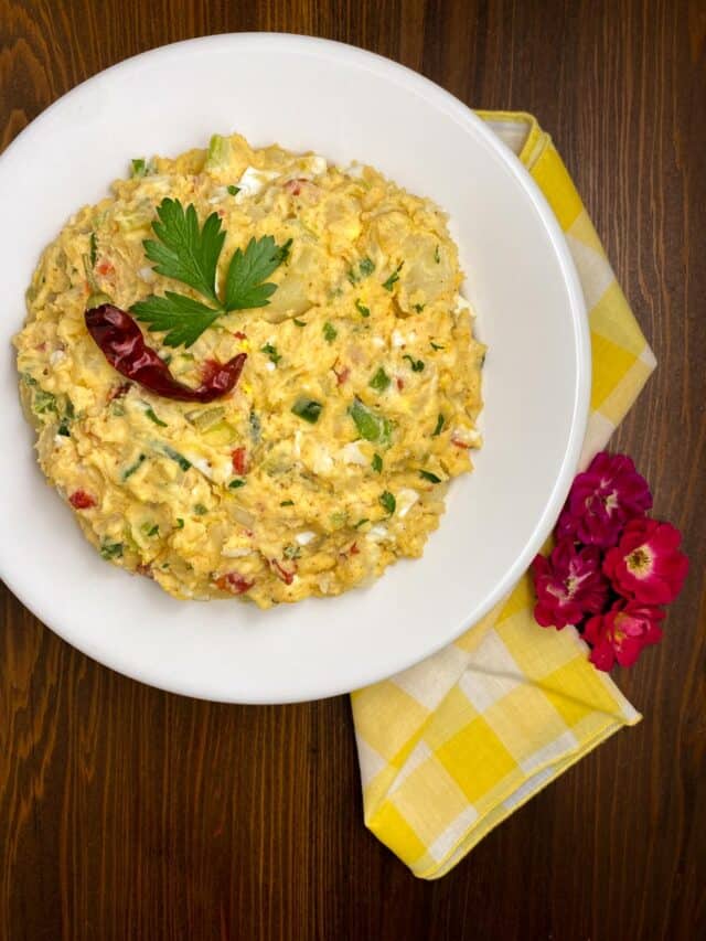 Cajun Potato Salad - A Sprinkling of Cayenne