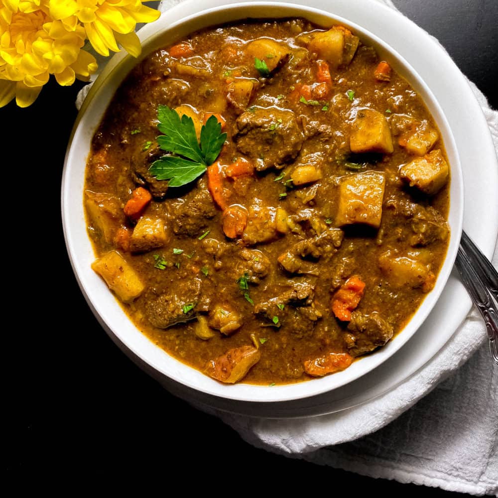 Cajun Beef Stew - A Sprinkling of Cayenne