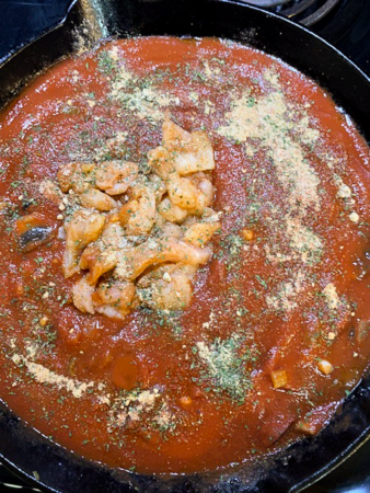 Cajun Lasagna - A Sprinkling of Cayenne