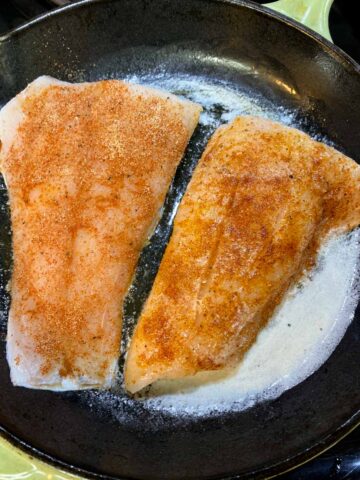 Pan Seared Snapper - A Sprinkling of Cayenne