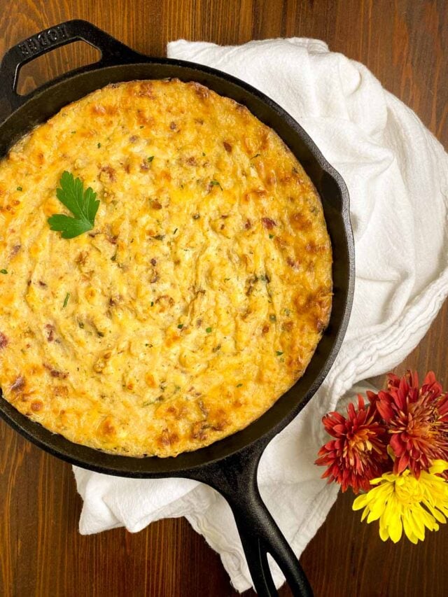 Twice Baked Mashed Potatoes - A Sprinkling of Cayenne