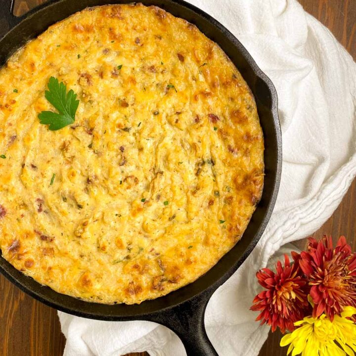 Twice Baked Mashed Potatoes - A Sprinkling of Cayenne