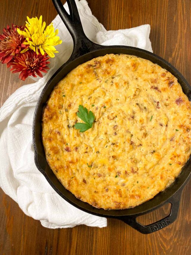 Twice Baked Mashed Potatoes - A Sprinkling of Cayenne