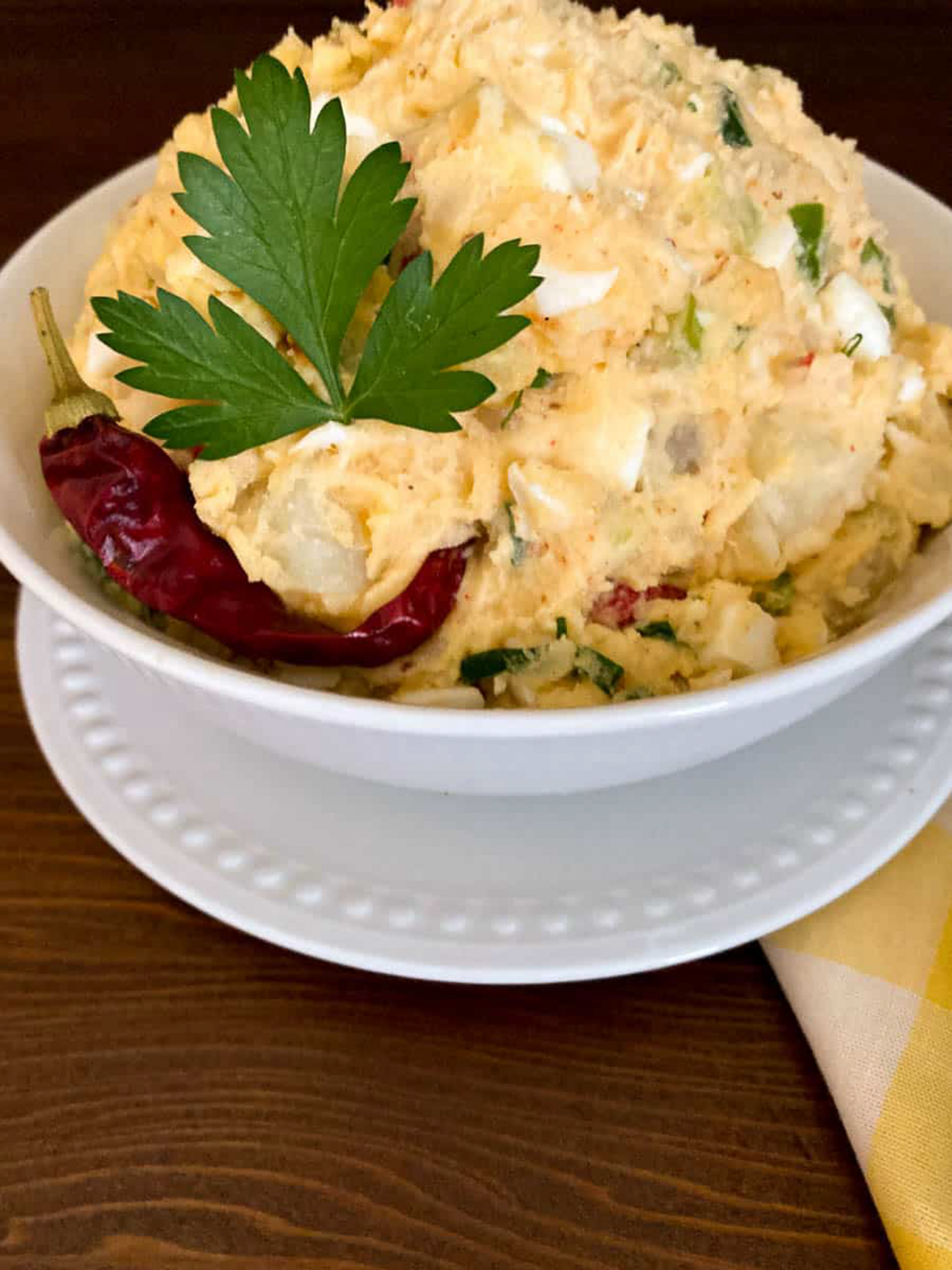 Cajun Potato Salad - A Sprinkling of Cayenne