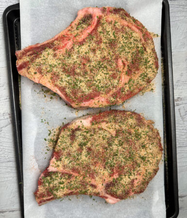 Cajun Ribeye - A Sprinkling of Cayenne