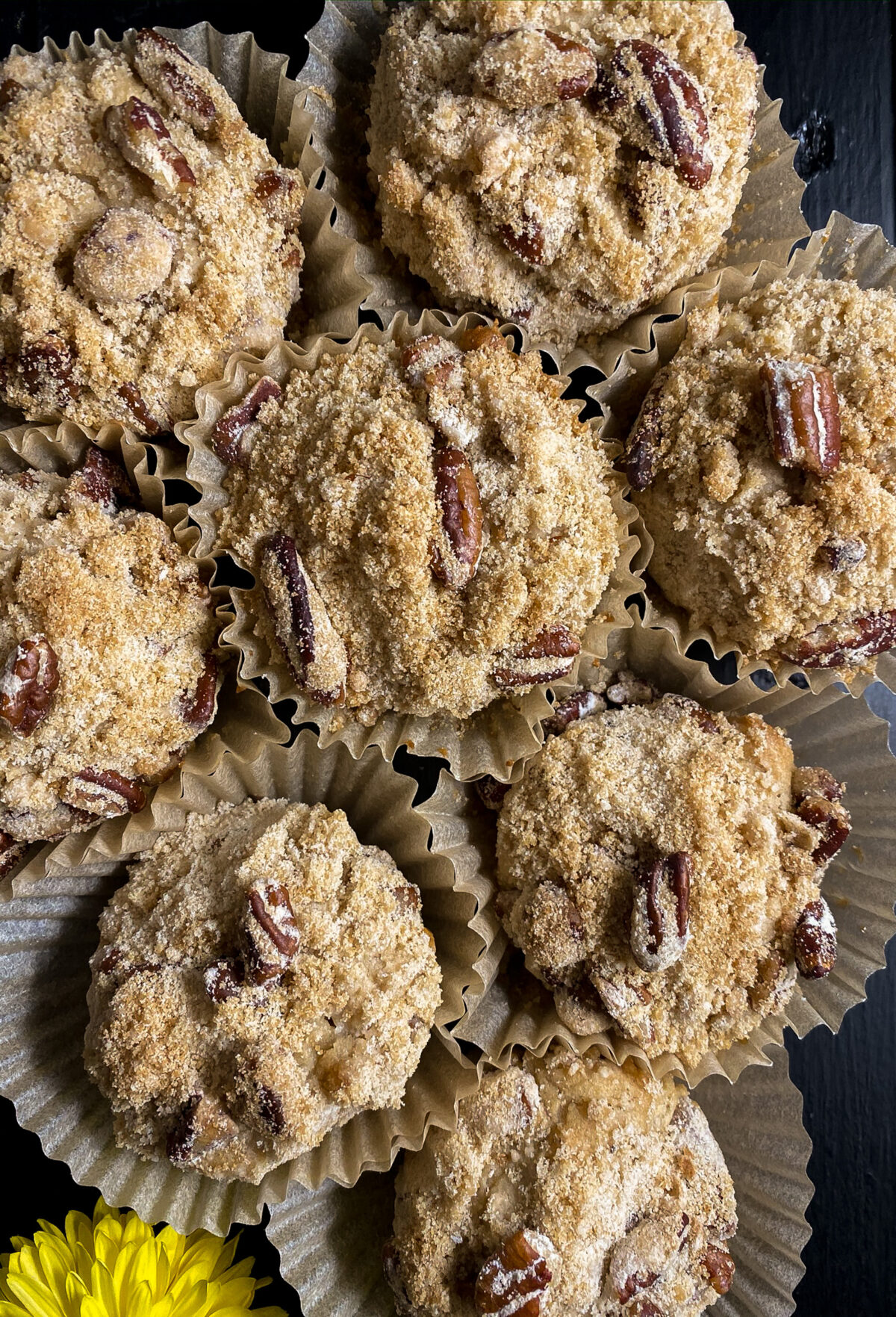 Praline Cassava Flour Muffins - A Sprinkling of Cayenne