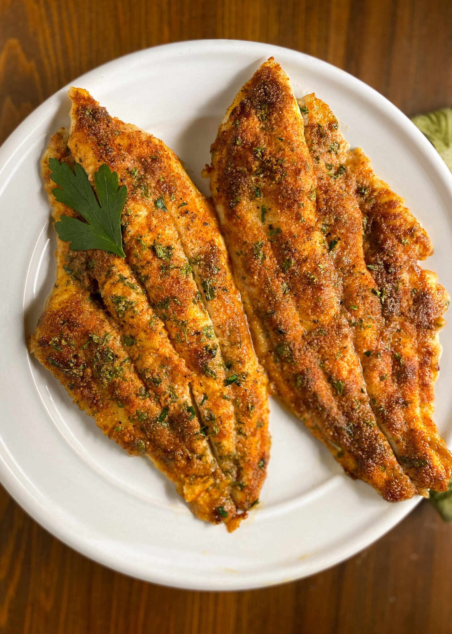 Cajun Baked Catfish - A Sprinkling of Cayenne