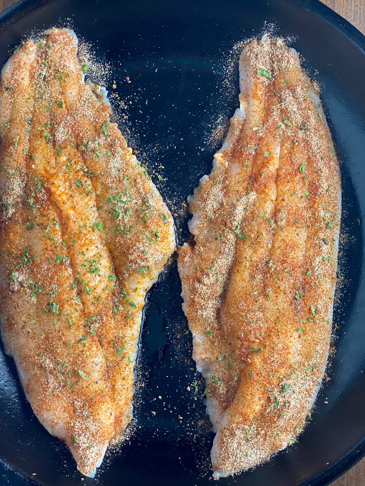 Cajun Baked Catfish - A Sprinkling of Cayenne