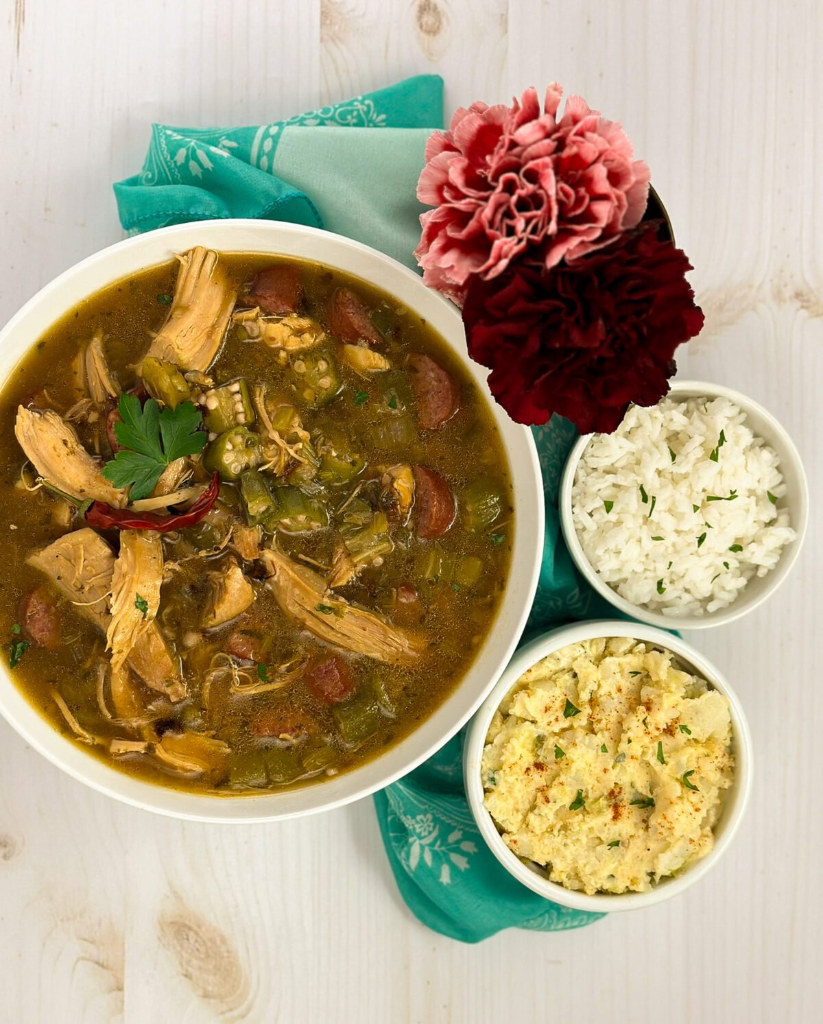 Turkey Gumbo - A Sprinkling of Cayenne