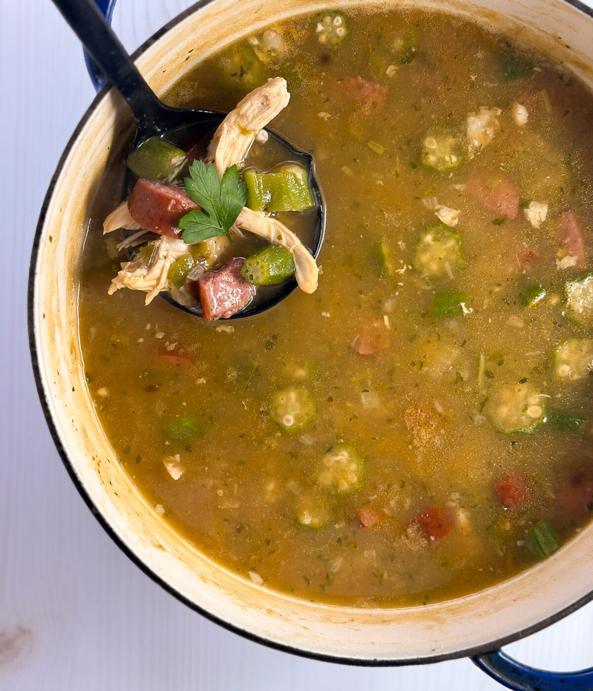Turkey Gumbo - A Sprinkling of Cayenne