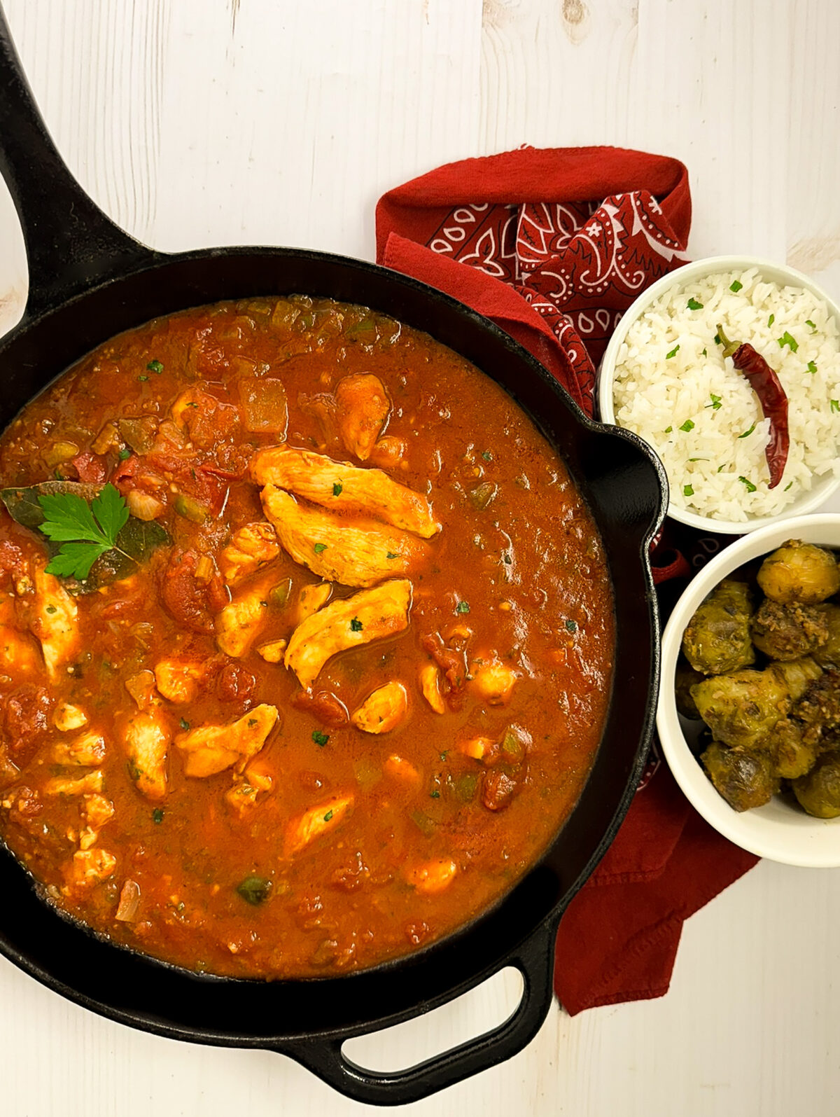 Chicken Creole - A Sprinkling of Cayenne