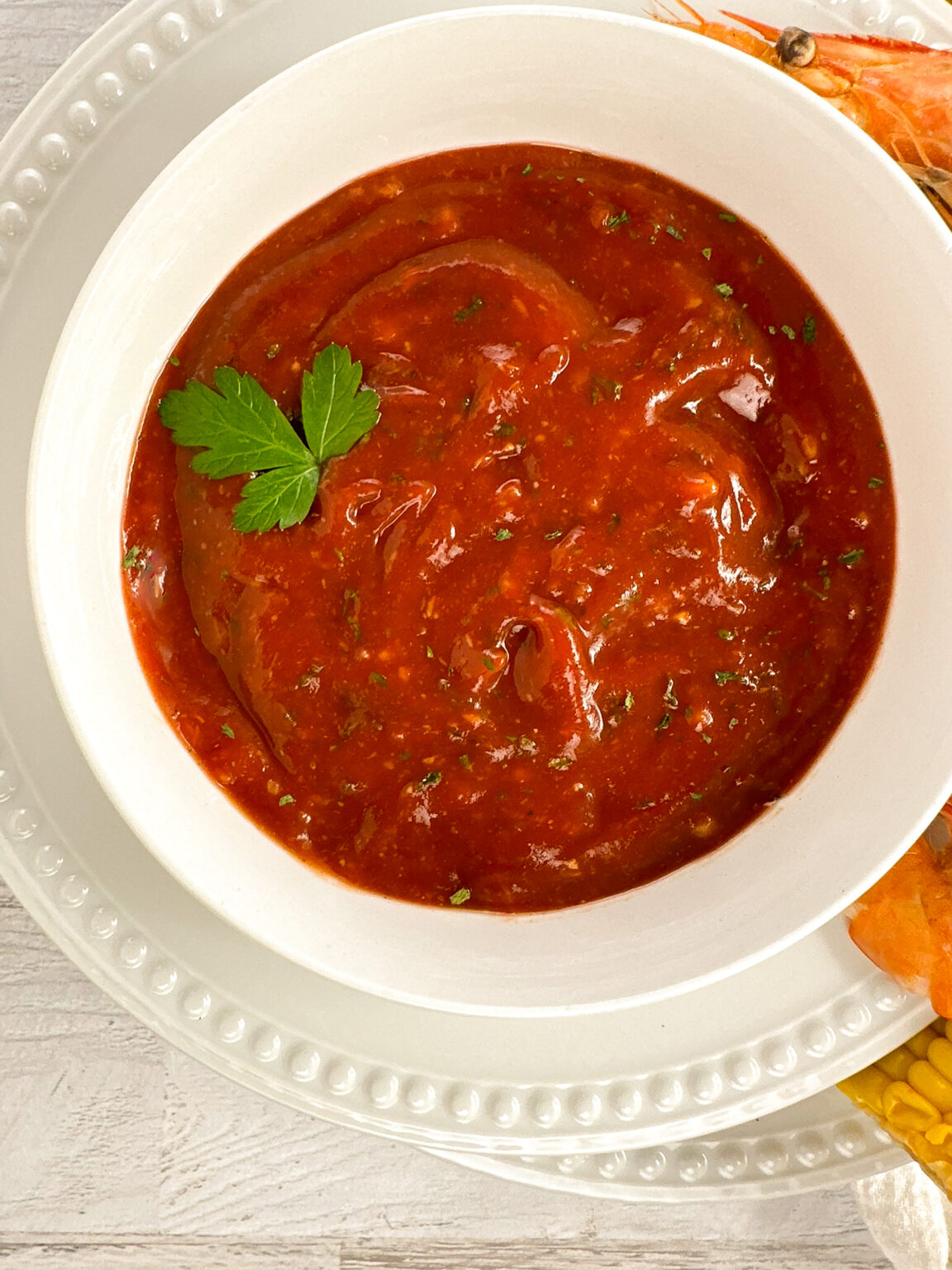 Cajun Cocktail Sauce - A Sprinkling of Cayenne