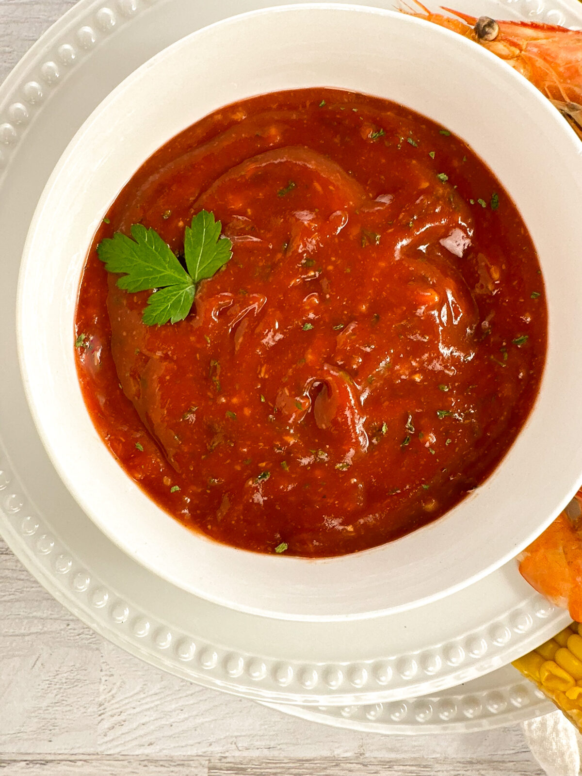 Cajun Cocktail Sauce - A Sprinkling of Cayenne