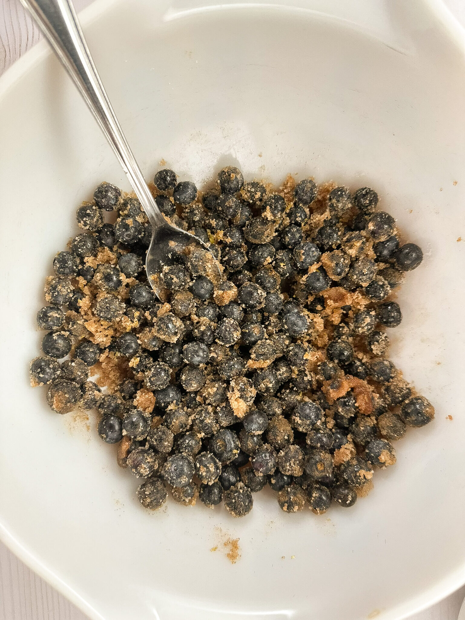 Louisiana Blueberry Bread Pudding - A Sprinkling of Cayenne