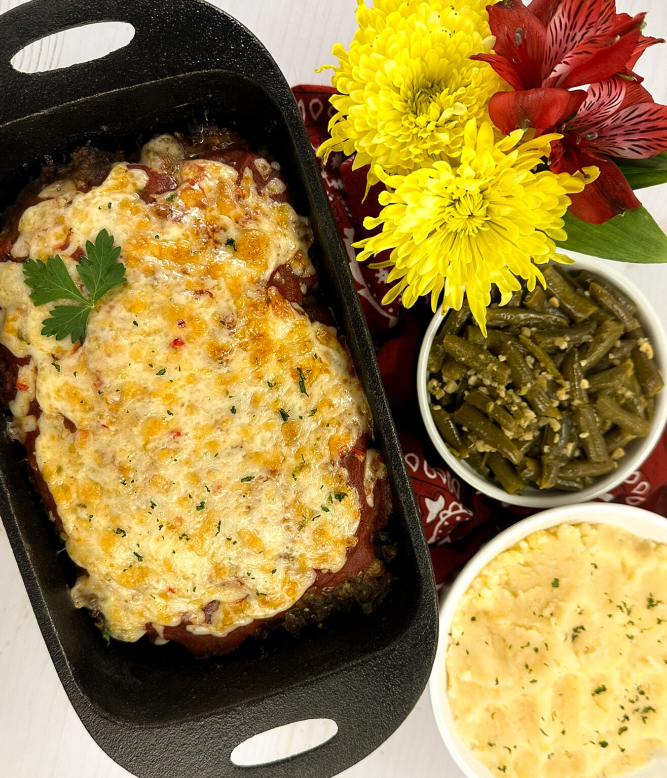 Creole Meatloaf - A Sprinkling of Cayenne