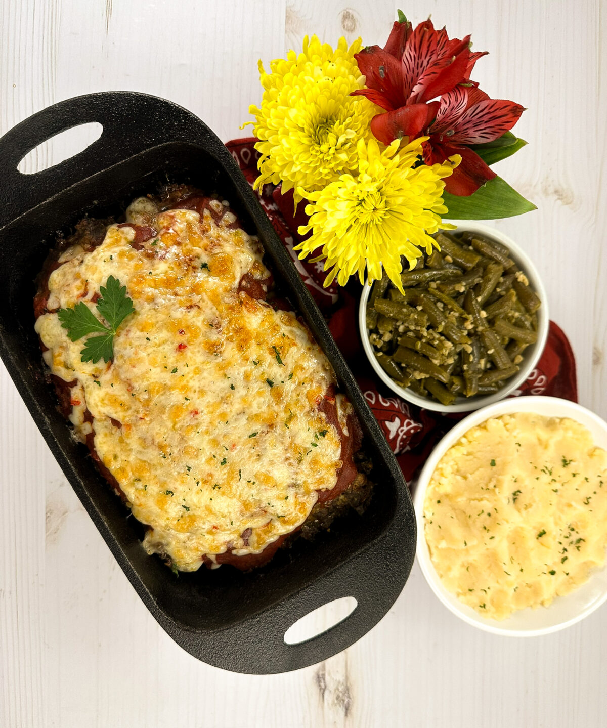 Creole Meatloaf - A Sprinkling of Cayenne