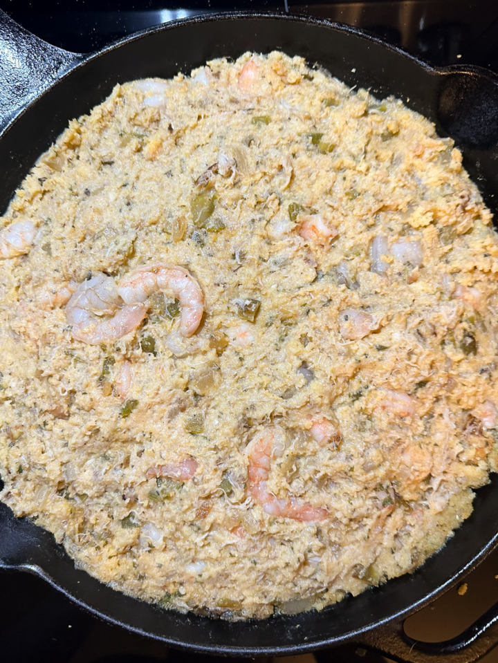 Seafood Dressing - A Sprinkling of Cayenne