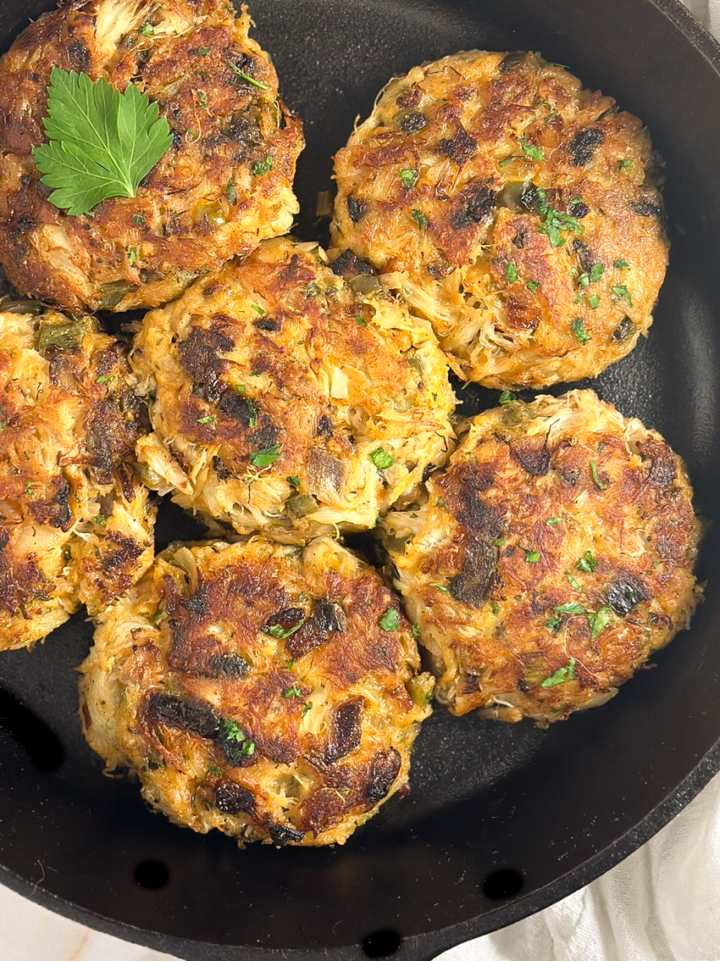 Cajun Crab Cakes with Louisiana Remoulade Sauce - A Sprinkling of Cayenne