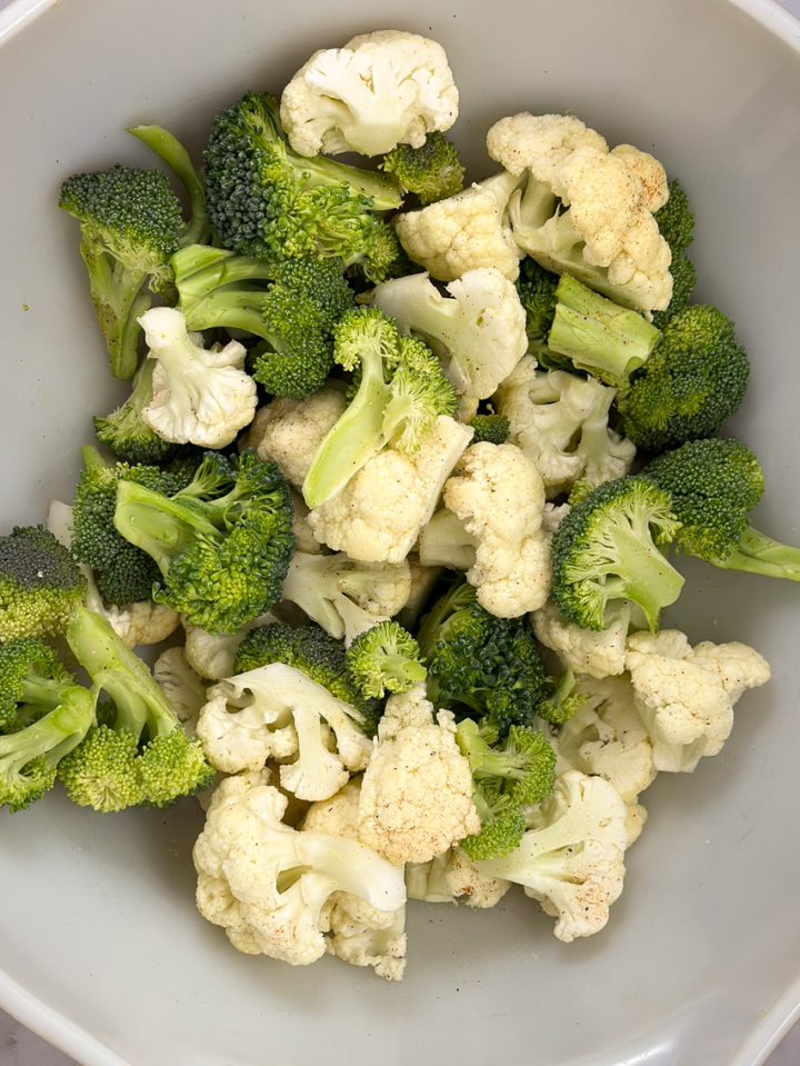 Roasted Broccoli and Cauliflower - A Sprinkling of Cayenne