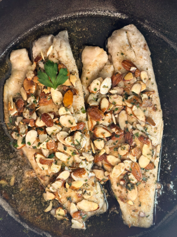 Trout Amandine - A Sprinkling of Cayenne