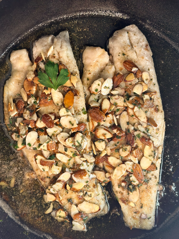 Trout Amandine - A Sprinkling of Cayenne