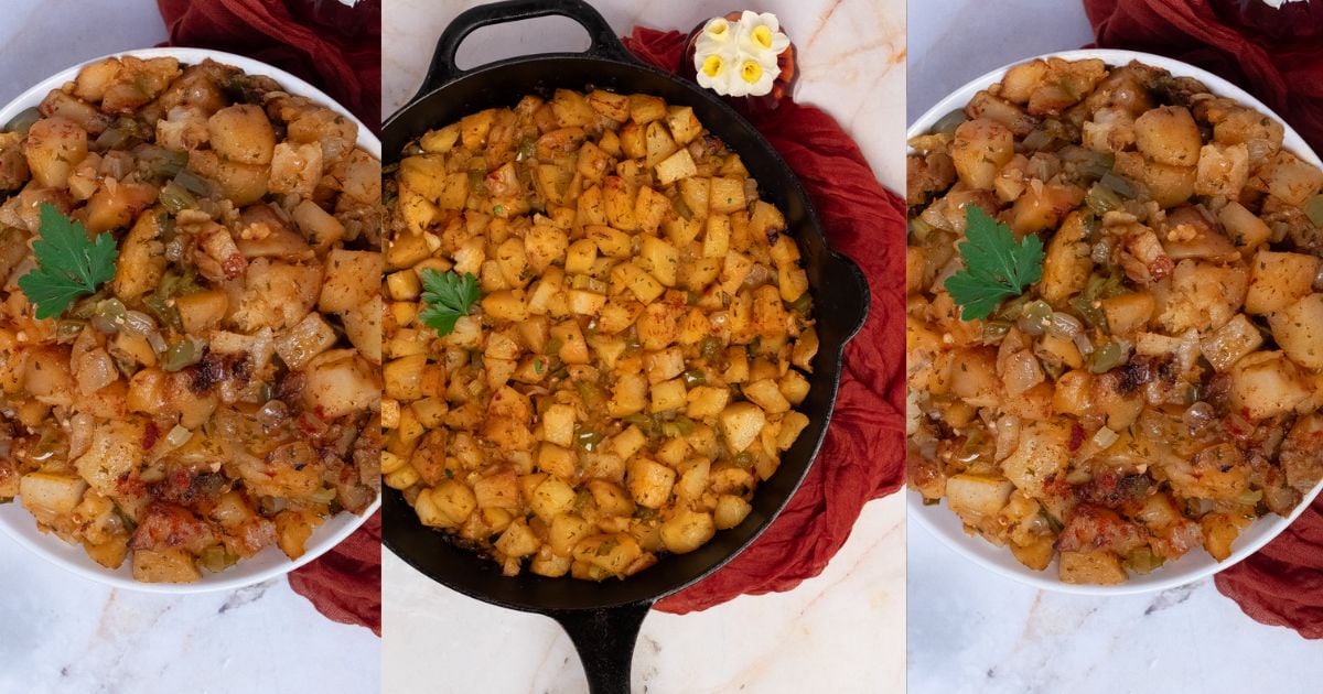 Cajun Roasted Potatoes - A Sprinkling of Cayenne