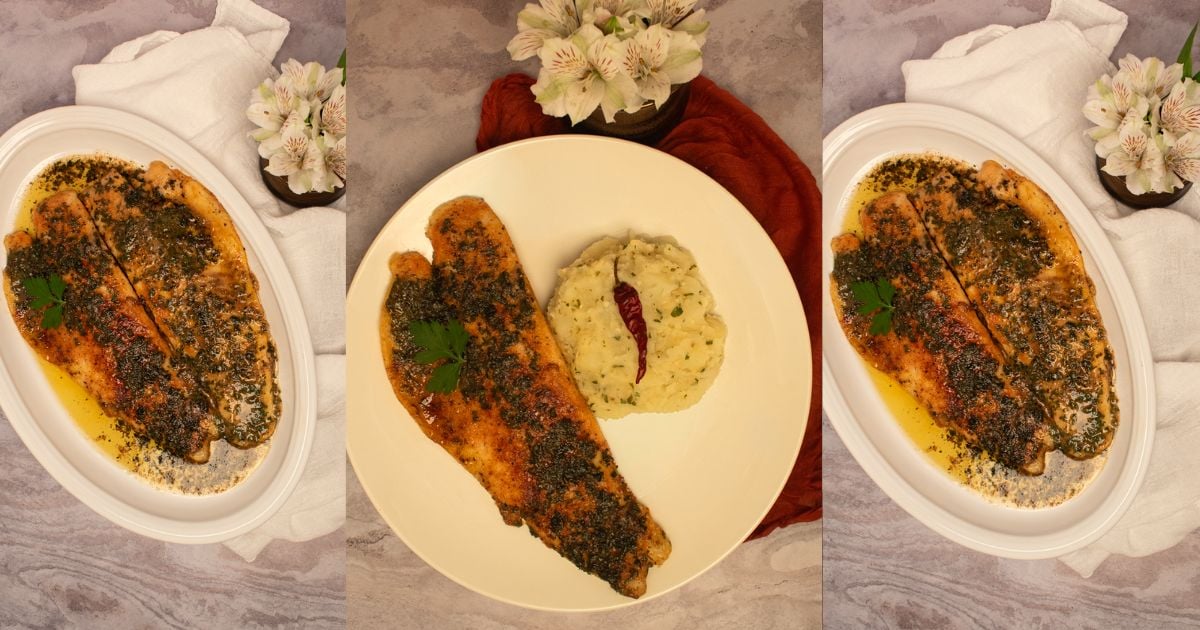Trout Meunière - A Sprinkling of Cayenne